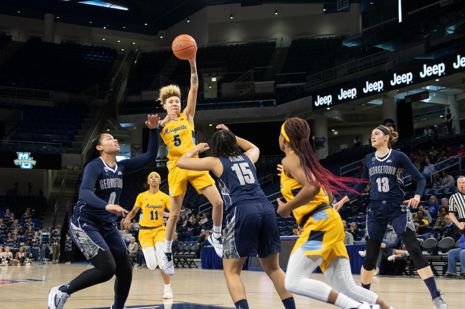Hiedeman, Blockton lead Marquette women’s basketball to third ...