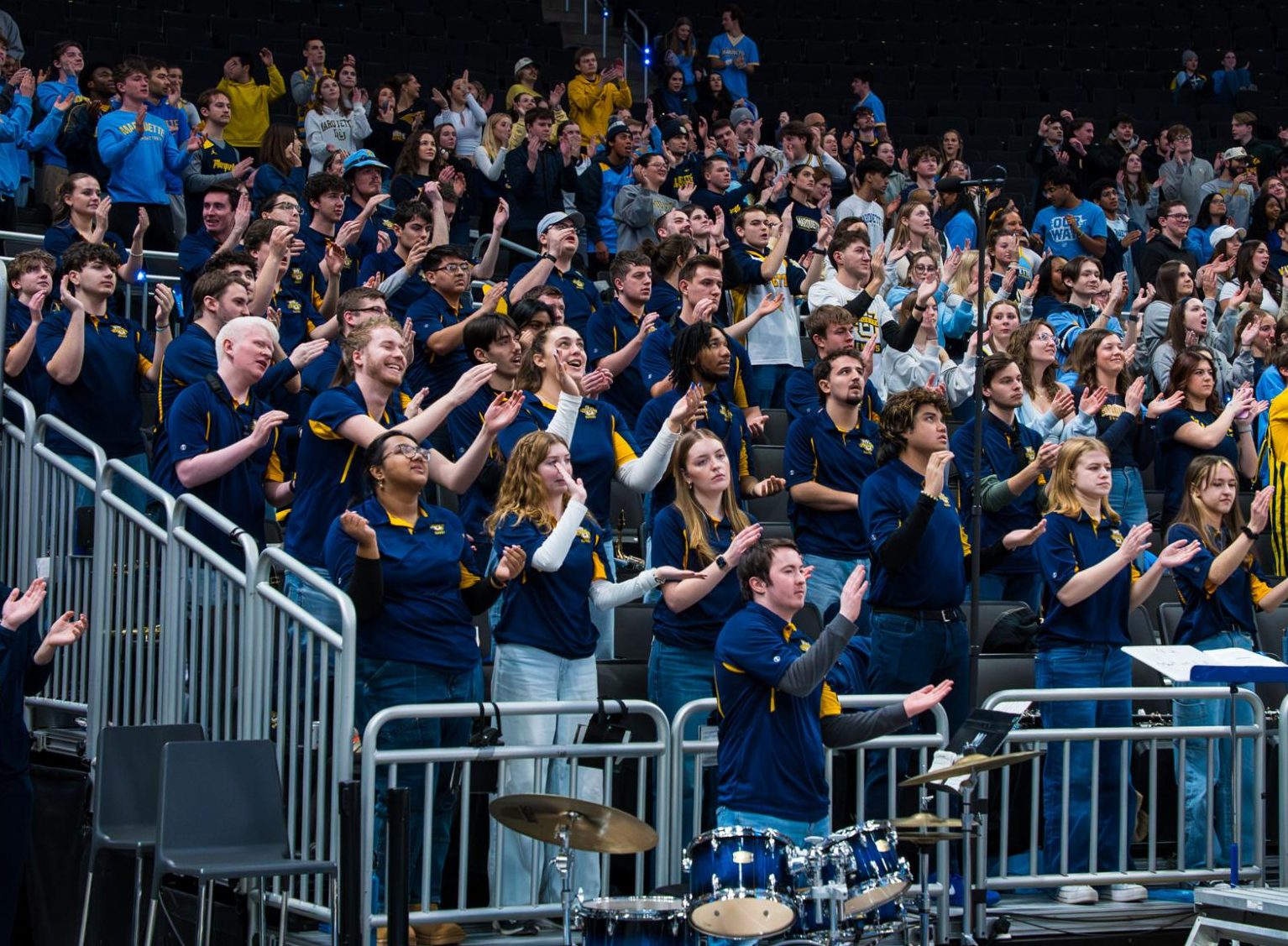 Meet the Marquette University pep bands, the loudest members of the ...